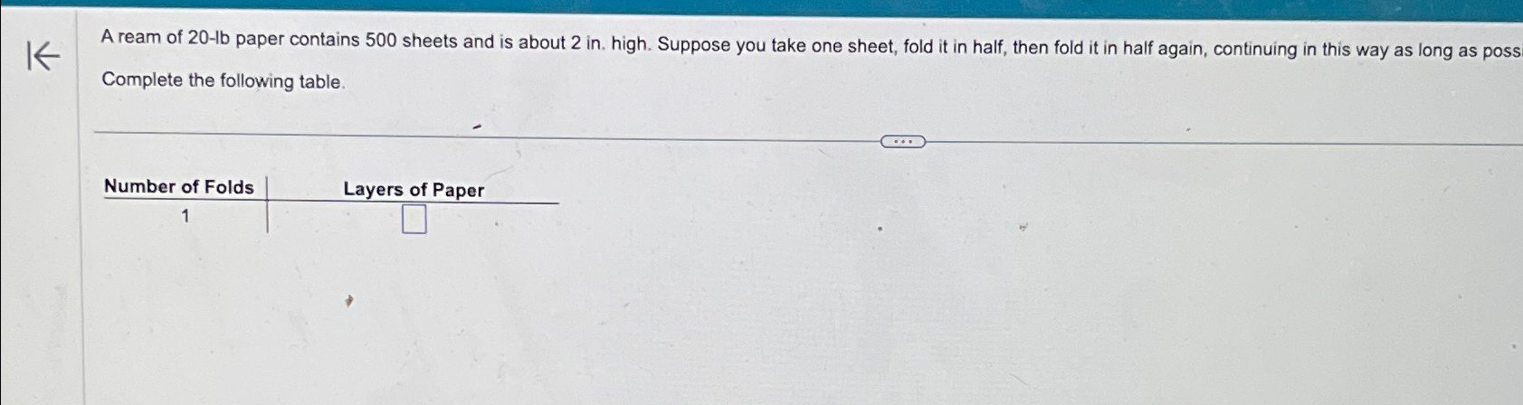 Solved A ream of 20-lb ﻿paper contains 500 ﻿sheets and is | Chegg.com