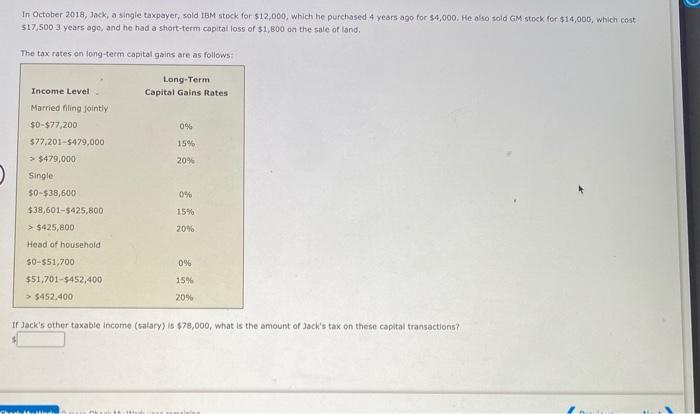 Solved Supply the missing information in the following | Chegg.com