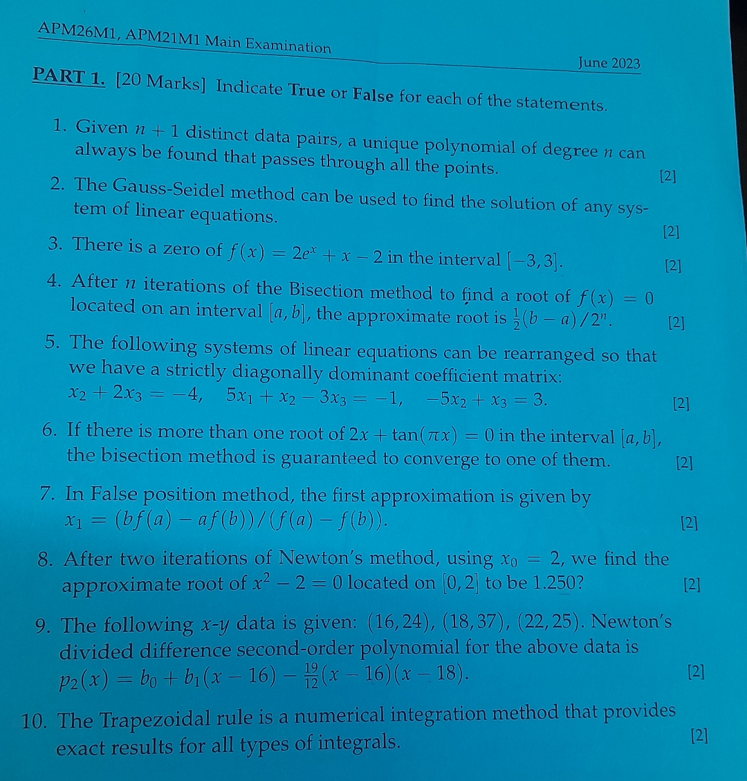 Solved answer all the following questions:PART 1. [20 | Chegg.com