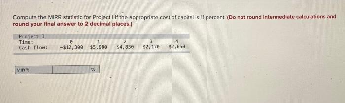 Solved Compute the PI statistic for Project Z if the | Chegg.com