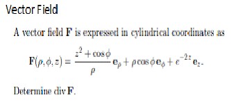 Solved Vector FieldA vector field F ﻿is expresed in | Chegg.com