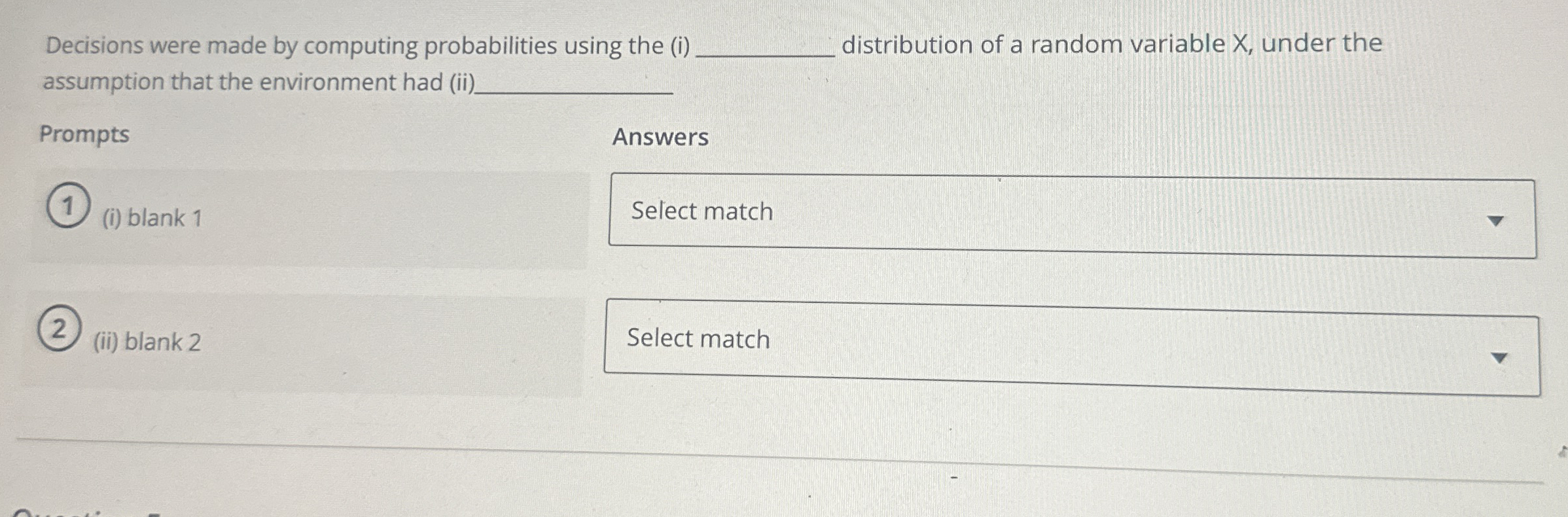 Solved Decisions were made by computing probabilities using | Chegg.com