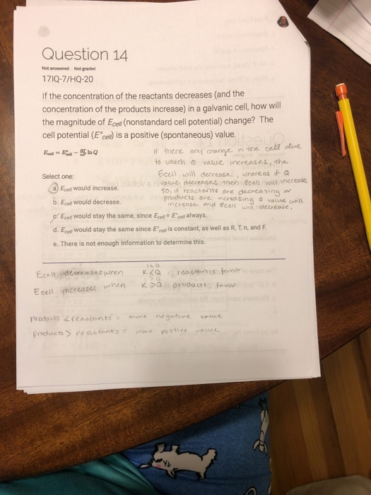 Solved Question 14 Notanswered Not graded 171Q-7/HQ-20 If | Chegg.com