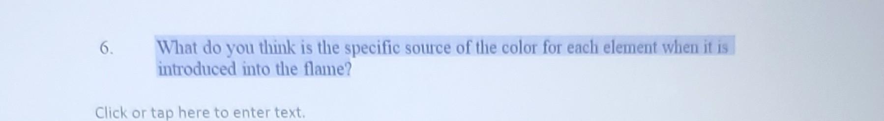 Solved 6. What do you think is the specific source of the | Chegg.com