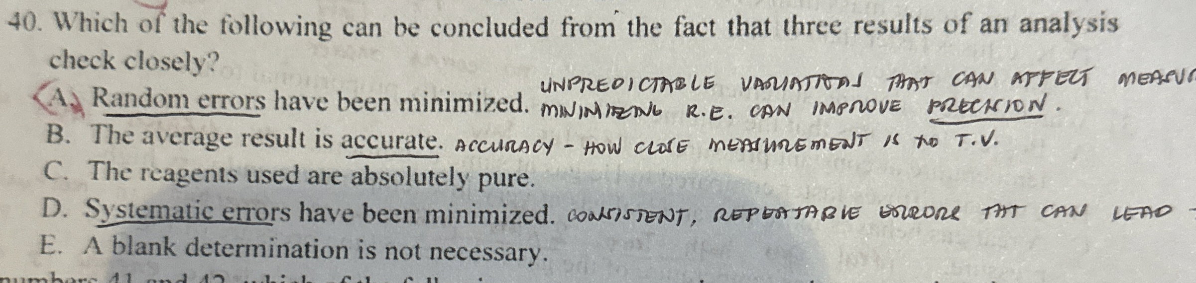 Solved Which of the following can be concluded from the fact | Chegg.com