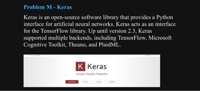 Solved Project 1 List of Problems Python Libraries are the | Chegg.com