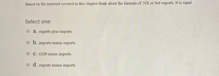 Solved Based on the material covered in this chapter think | Chegg.com