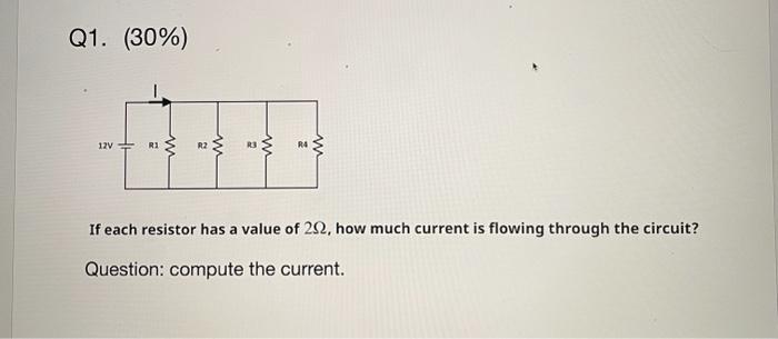 Solved Q1. (30\%) If each resistor has a value of 2Ω, how | Chegg.com