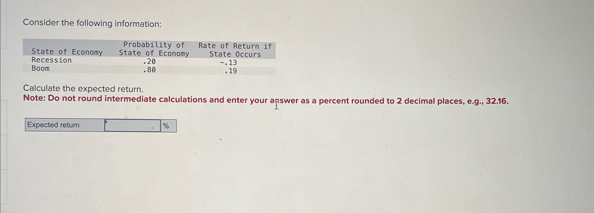 Solved Consider the following | Chegg.com