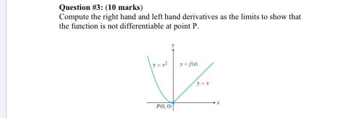 Solved Question #3: (10 marks) Compute the right hand and | Chegg.com