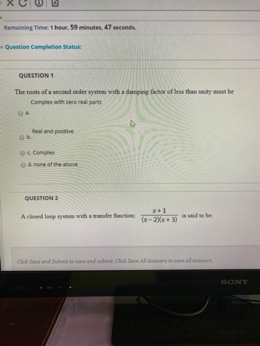 Solved Remaining Time: 1 hour, 59 minutes, 47 seconds. | Chegg.com