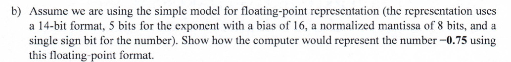 Solved b) ﻿Assume we are using the simple model for | Chegg.com