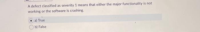 Solved What cannot be measured cannot be managed. a) True b) | Chegg.com