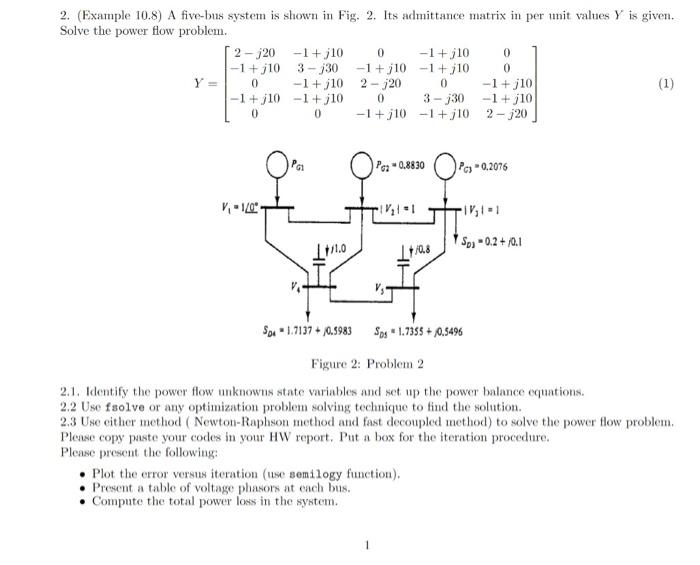 Solved Please use MATLAB livescript 2. (Example 10.8) A | Chegg.com