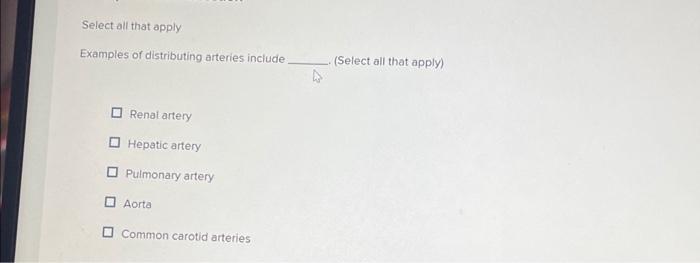 Solved Select all that apply Examples of distributing | Chegg.com