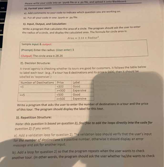 Solved Please Write Your Code Into An Ipynb File Or A Py 2242