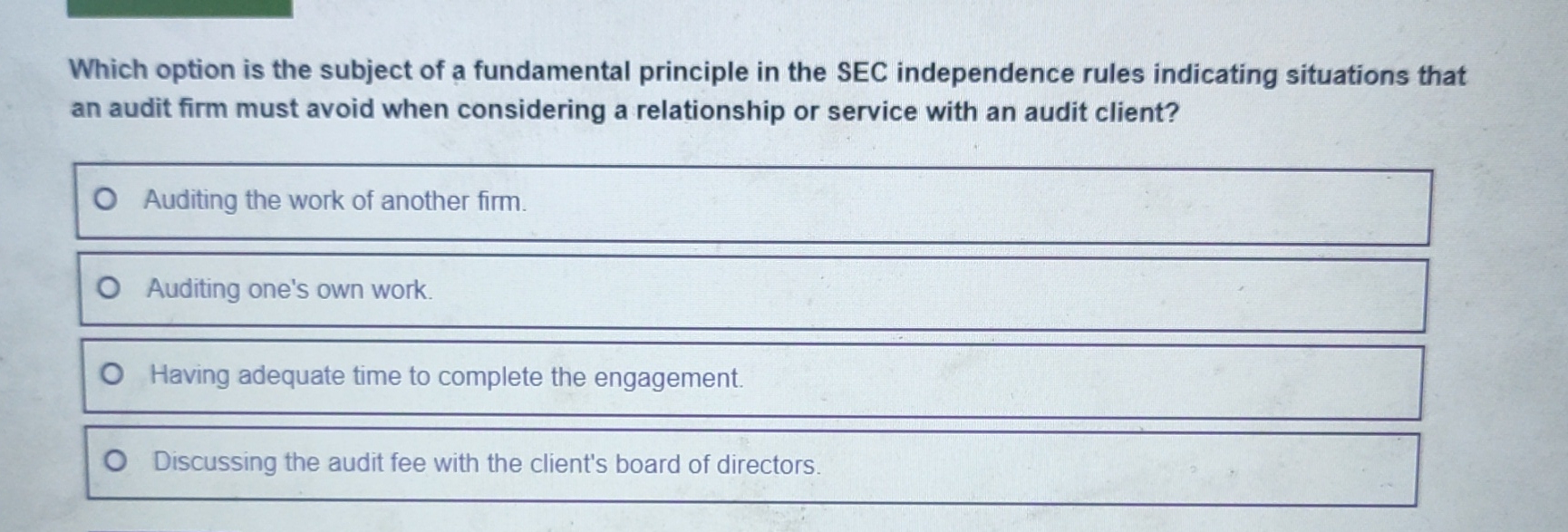 Solved Which option is the subject of a fundamental | Chegg.com
