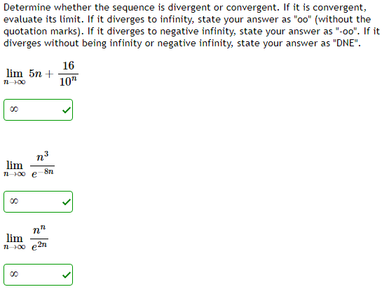 Solved Determine whether the sequence is divergent or | Chegg.com