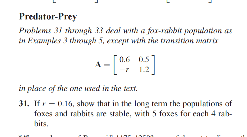 Solved Predator-PreyProblems 31 ﻿through 33 ﻿deal with a | Chegg.com