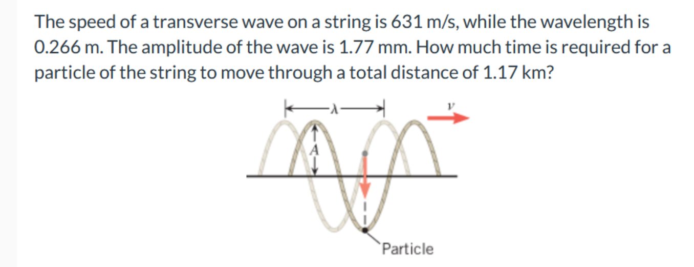 Solved The speed of a transverse wave on a string is 631ms, | Chegg.com