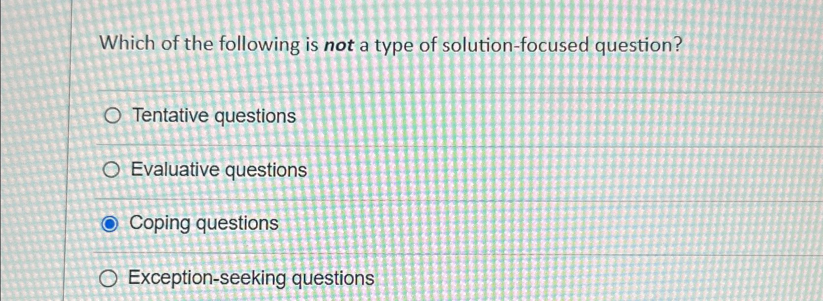 Solved Which of the following is not a type of | Chegg.com
