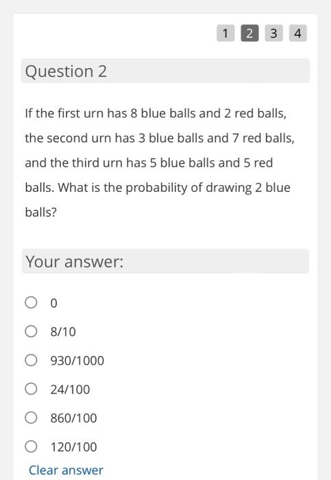 Solved There are 3 urns each containing 10 balls whose | Chegg.com