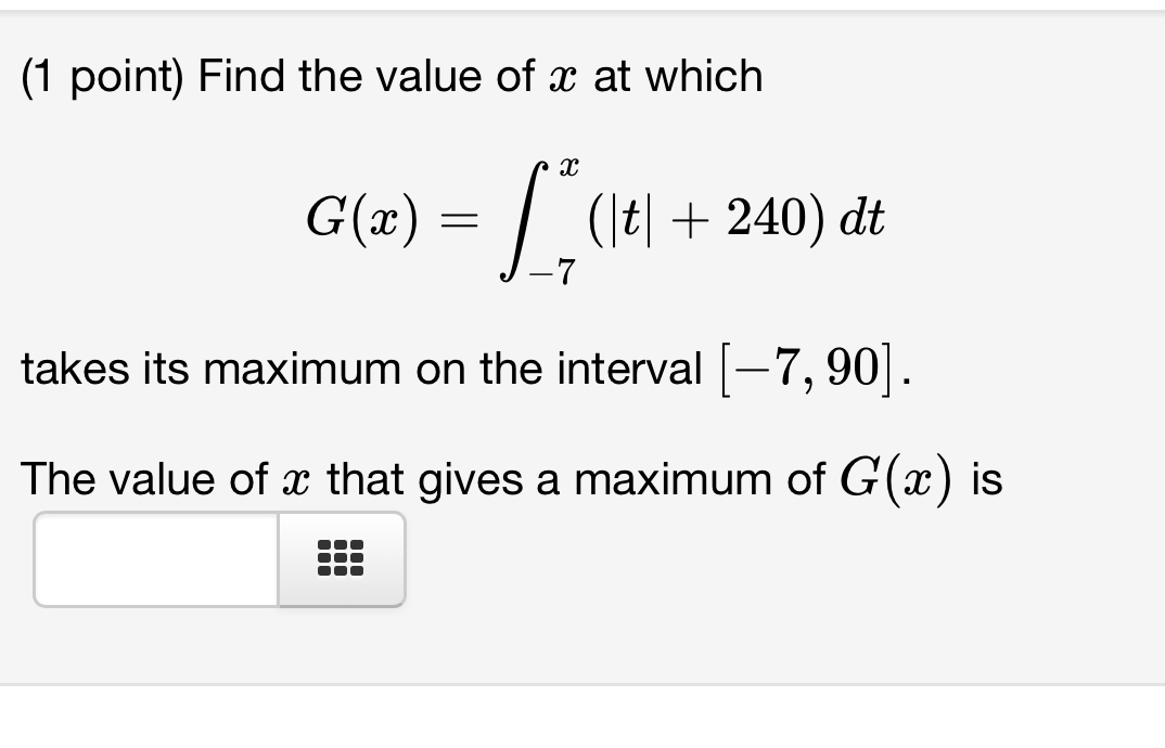 Solved 1 ﻿point ﻿find The Value Of X ﻿at