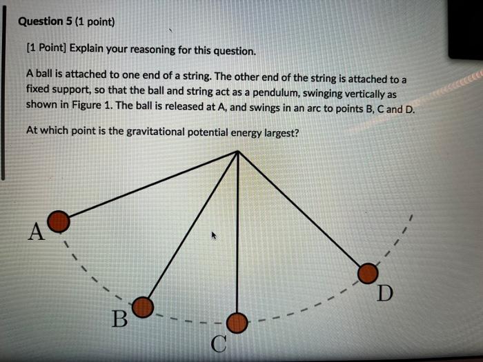 Solved [1 Point] Explain your reasoning for this question. A | Chegg.com