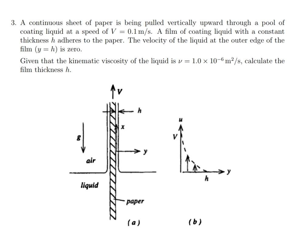 Solved A continuous sheet of paper is being pulled | Chegg.com