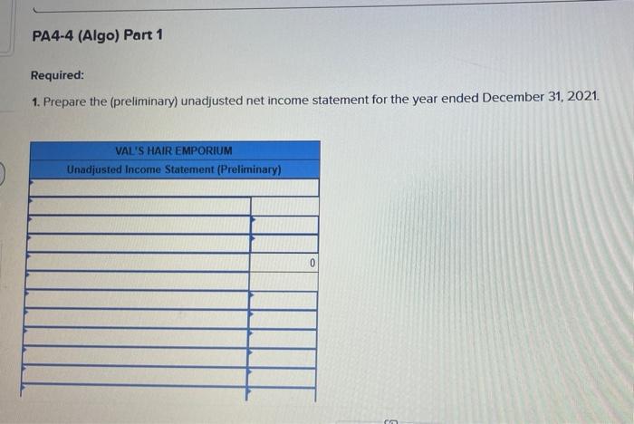 Solved Required Information Pa4 4 Algo Identifying And