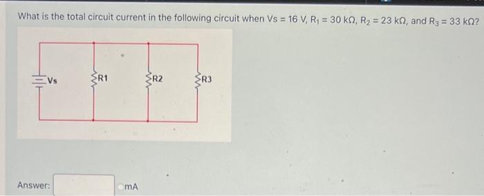 Solved Calculate RT for the circuit below. R1=836Ω and | Chegg.com