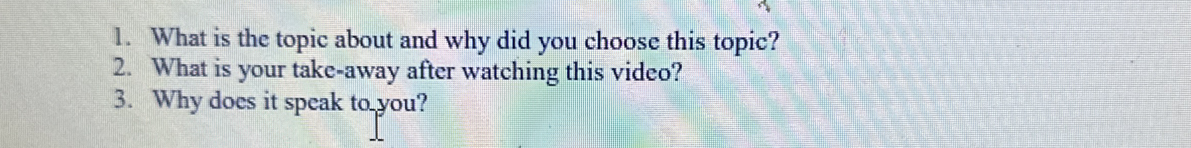 Solved Why does it speak to you as a african ?The story of | Chegg.com