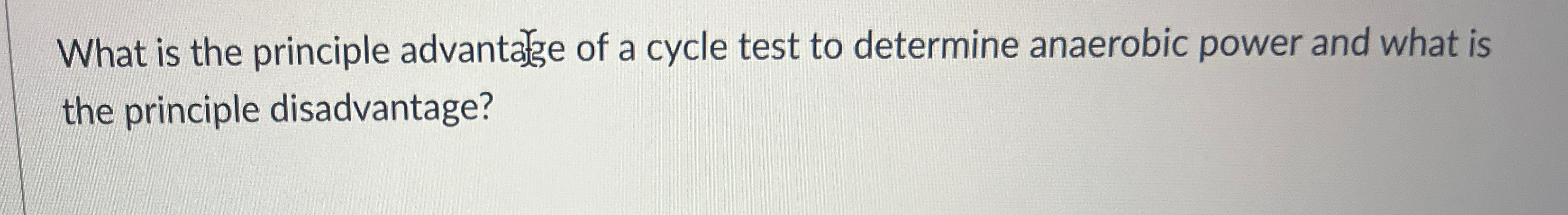 Solved What is the principle advant the principle | Chegg.com