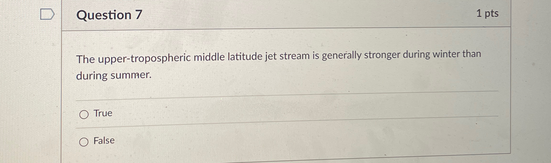 Solved Question 71 ptsThe upper-tropospheric middle | Chegg.com Solved Question 71 ptsThe upper-tropospheric middle | Chegg.com