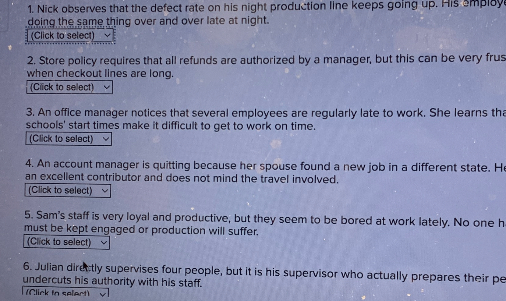 Solved Nick observes that the defect rate on his night | Chegg.com