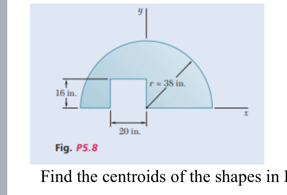 Find the centroids of the shapes in | Chegg.com