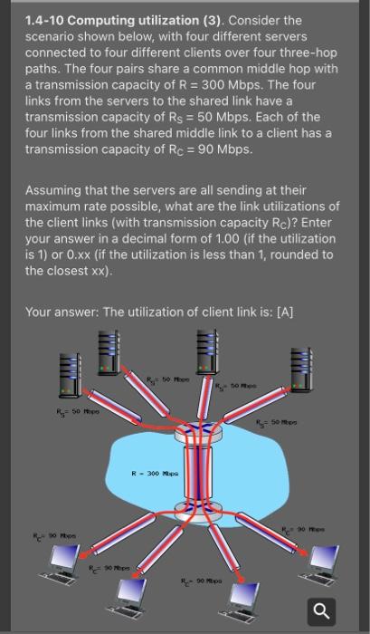 Solved 1.4-5 Computing Propagation Delay. Consider the | Chegg.com