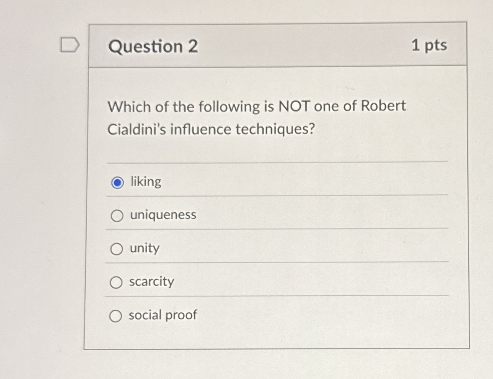 Solved Question 21 ﻿ptsWhich of the following is NOT one of | Chegg.com