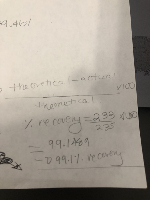 Solved 2. Calculate the % error of the melting point of the | Chegg.com