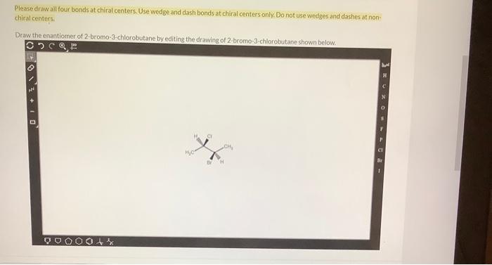 Solved Modify the given butane structures to provide the | Chegg.com