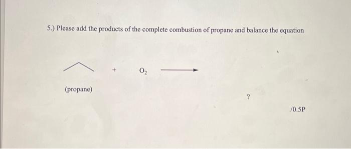 Solved 5.) Please add the products of the complete | Chegg.com