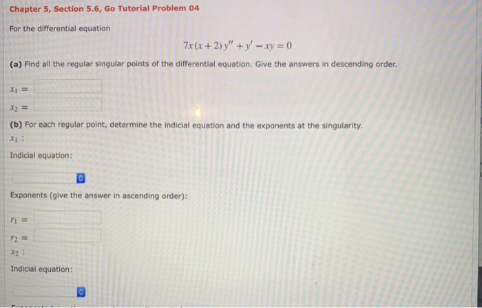 Solved Chapter 5, Section 5.6, Go Tutorial Problem 04 For | Chegg.com