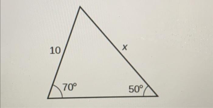 Solved 10 70° X 50° | Chegg.com