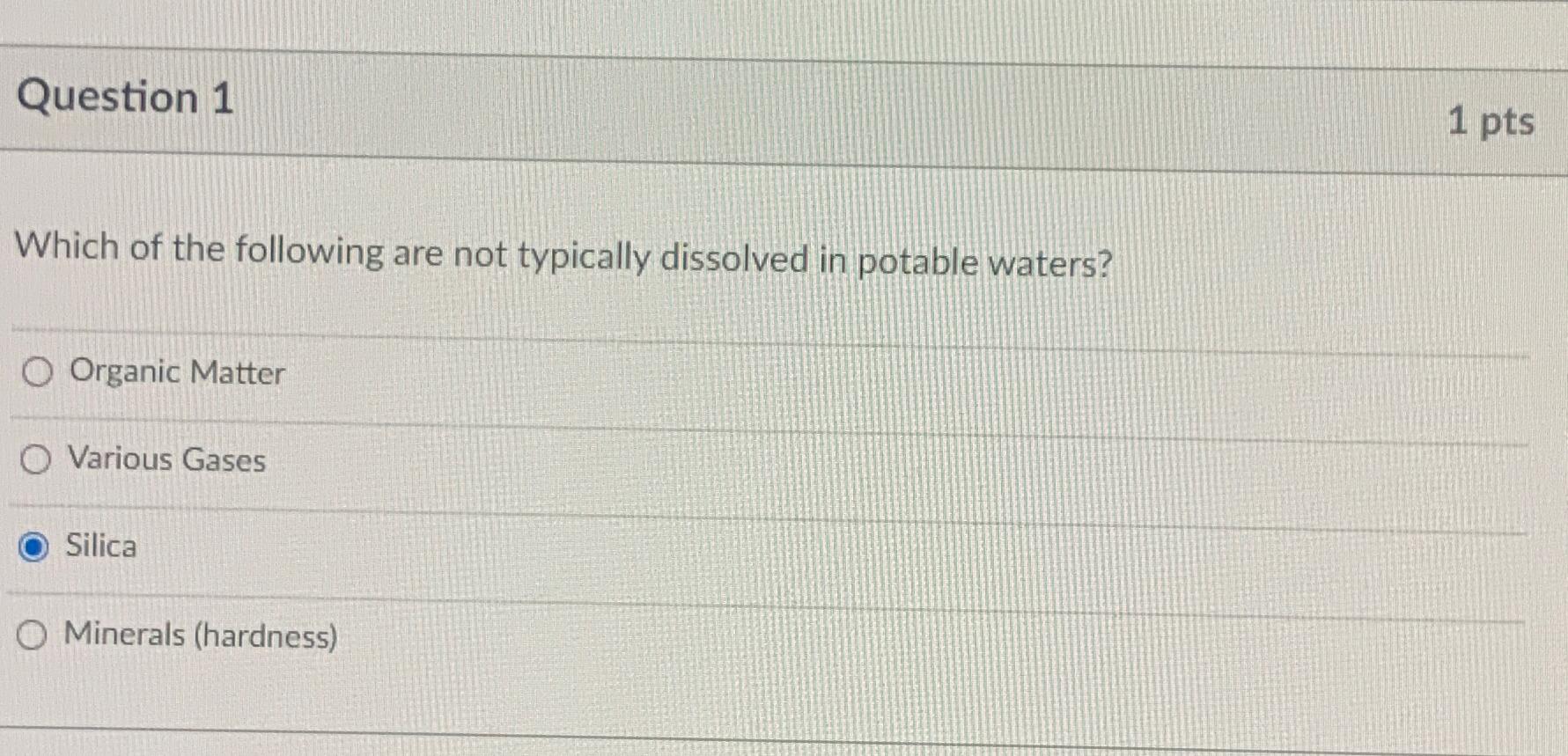 Solved Question 11 ﻿ptsWhich of the following are not | Chegg.com