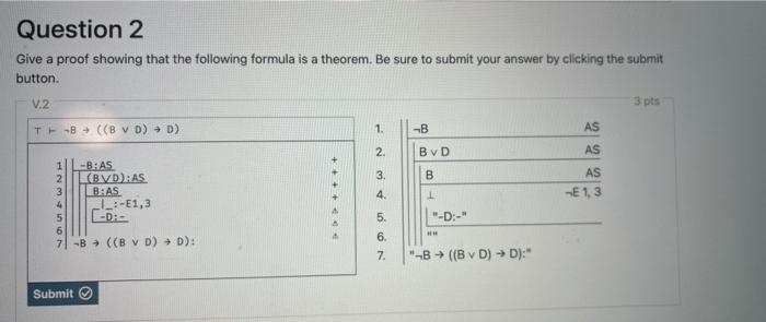Question 2 Give a proof showing that the following | Chegg.com