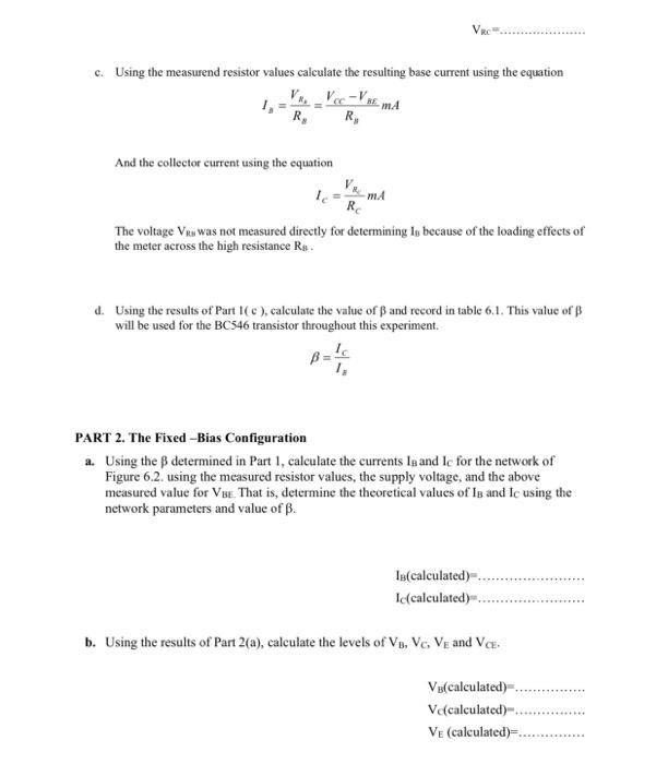 Solved Objectives: To determine the quiescent operating | Chegg.com