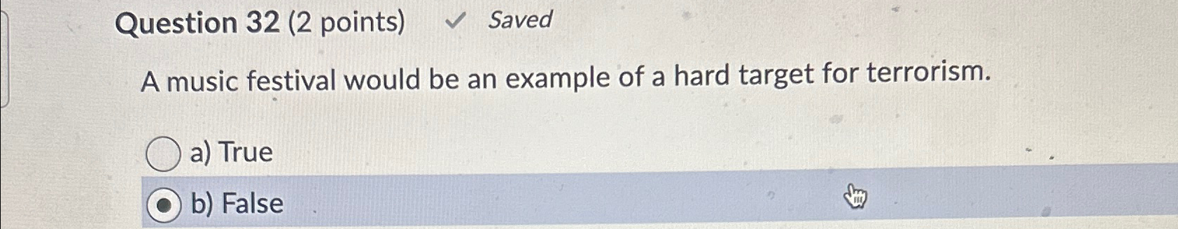 Solved Question 32 (2 points) SavedA music festival would | Chegg.com Solved Question 32 (2 points) SavedA music festival would | Chegg.com