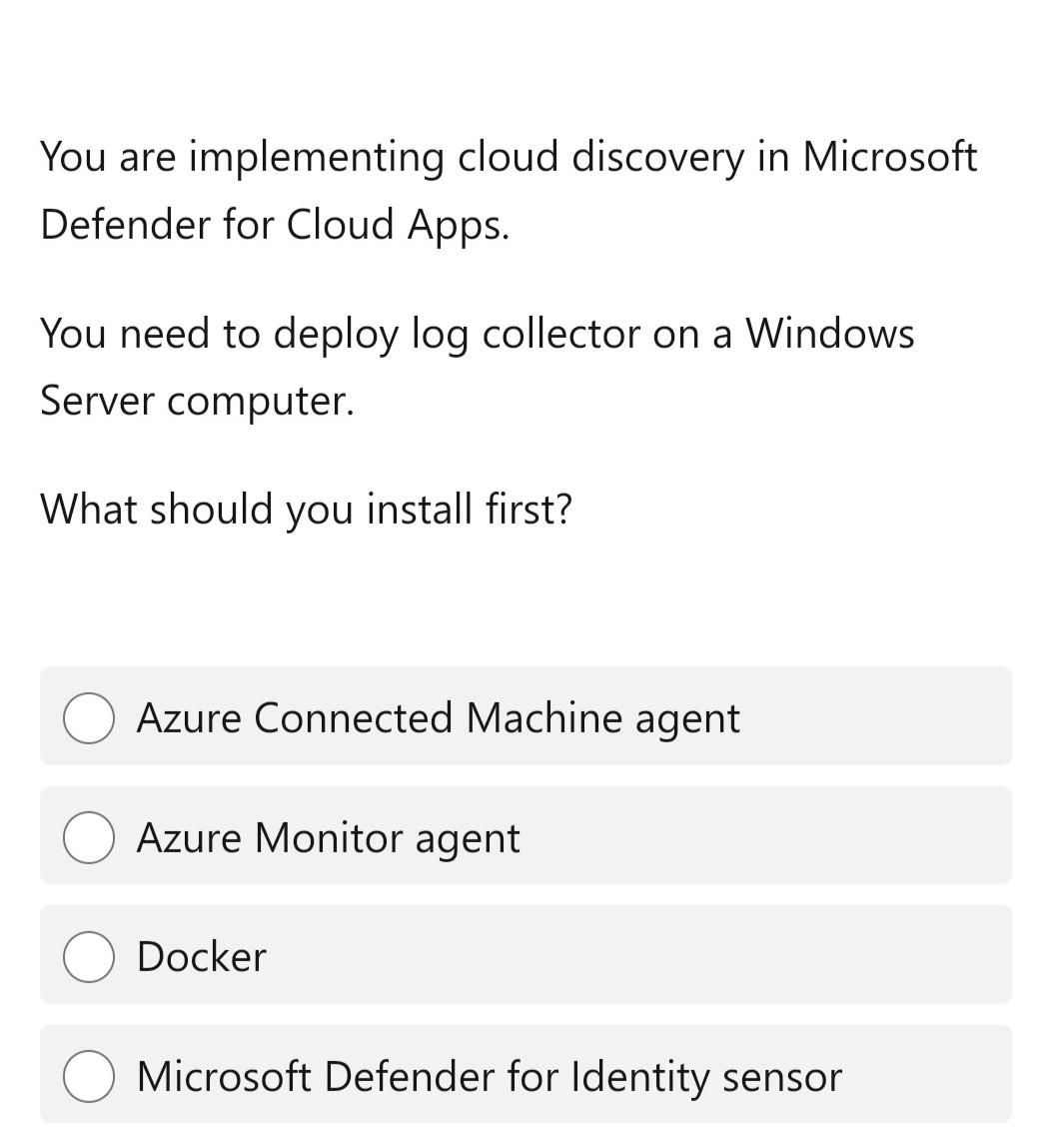 Solved You are implementing cloud discovery in Microsoft | Chegg.com