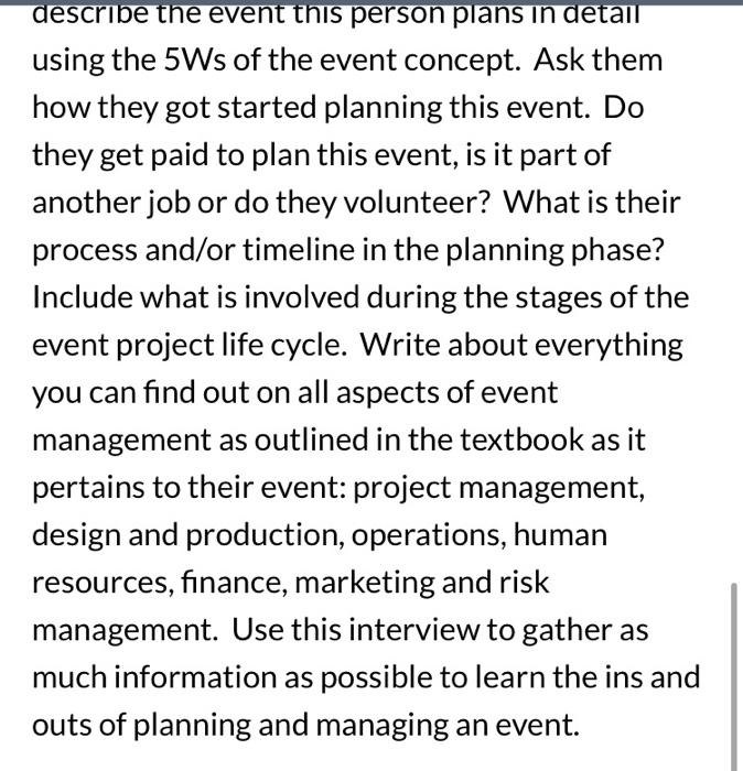 Solved Many wonderful events happen in almost every | Chegg.com