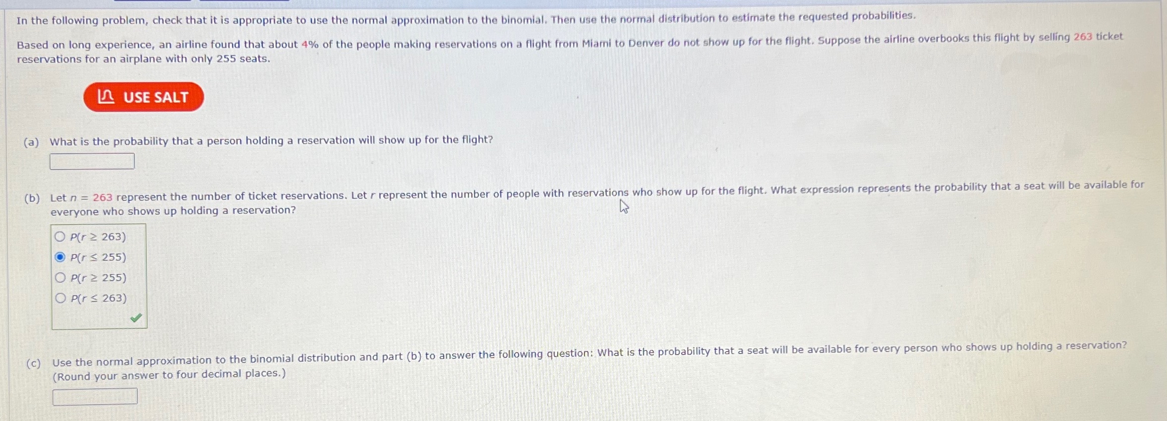 Solved In the following problem, check that it is | Chegg.com